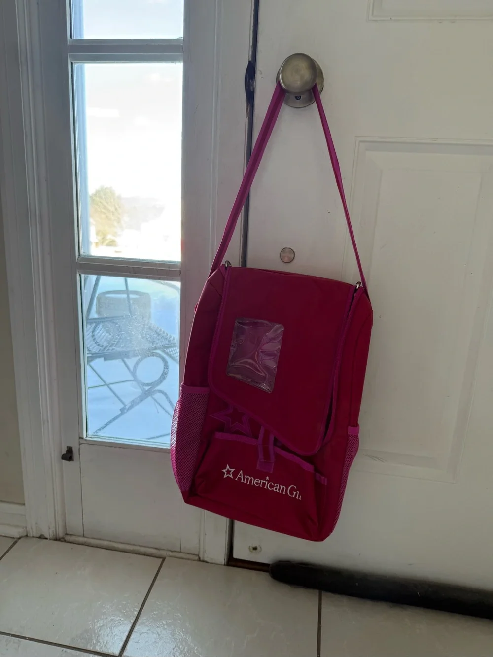 American Girl | Toys | American Girl Hot Pink Doll Backpack And Travel ...